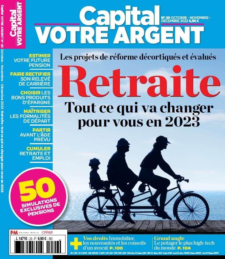 Achat Capital Votre Argent n°20 20 oct. 2022 version numérique et ...