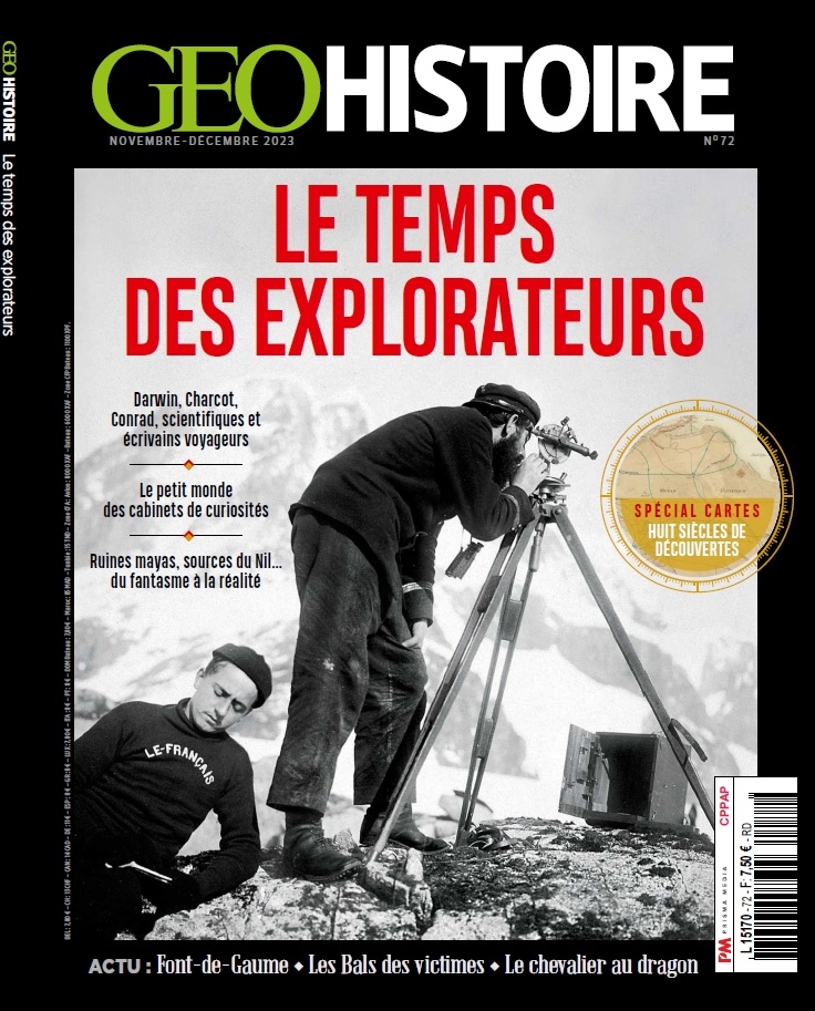 Achat GEO Histoire n°72 15 nov. 2023 version numérique et papier ...