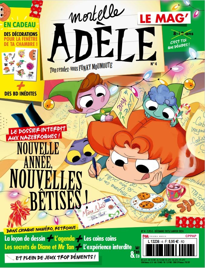 Achat Mortelle Adèle Le Mag' n°3 18 oct. 2023 version numérique et papier - Prismashop