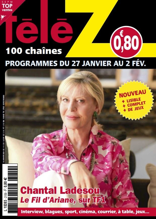 Achat Télé Z 100 Chaînes n°2159 22 janv. 2024 version numérique et ...