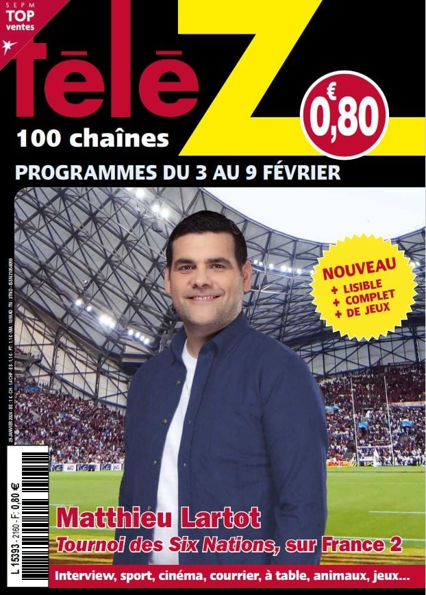 Achat Télé Z 100 Chaînes n°2160 29 janv. 2024 version numérique et ...